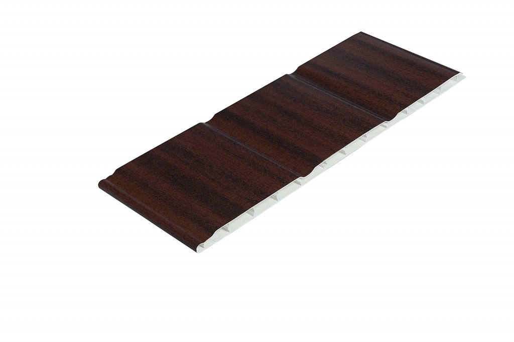 uPVC Hollow Soffit 300mm Mahogany - Plastix Plus Discount DIY & Trade ...